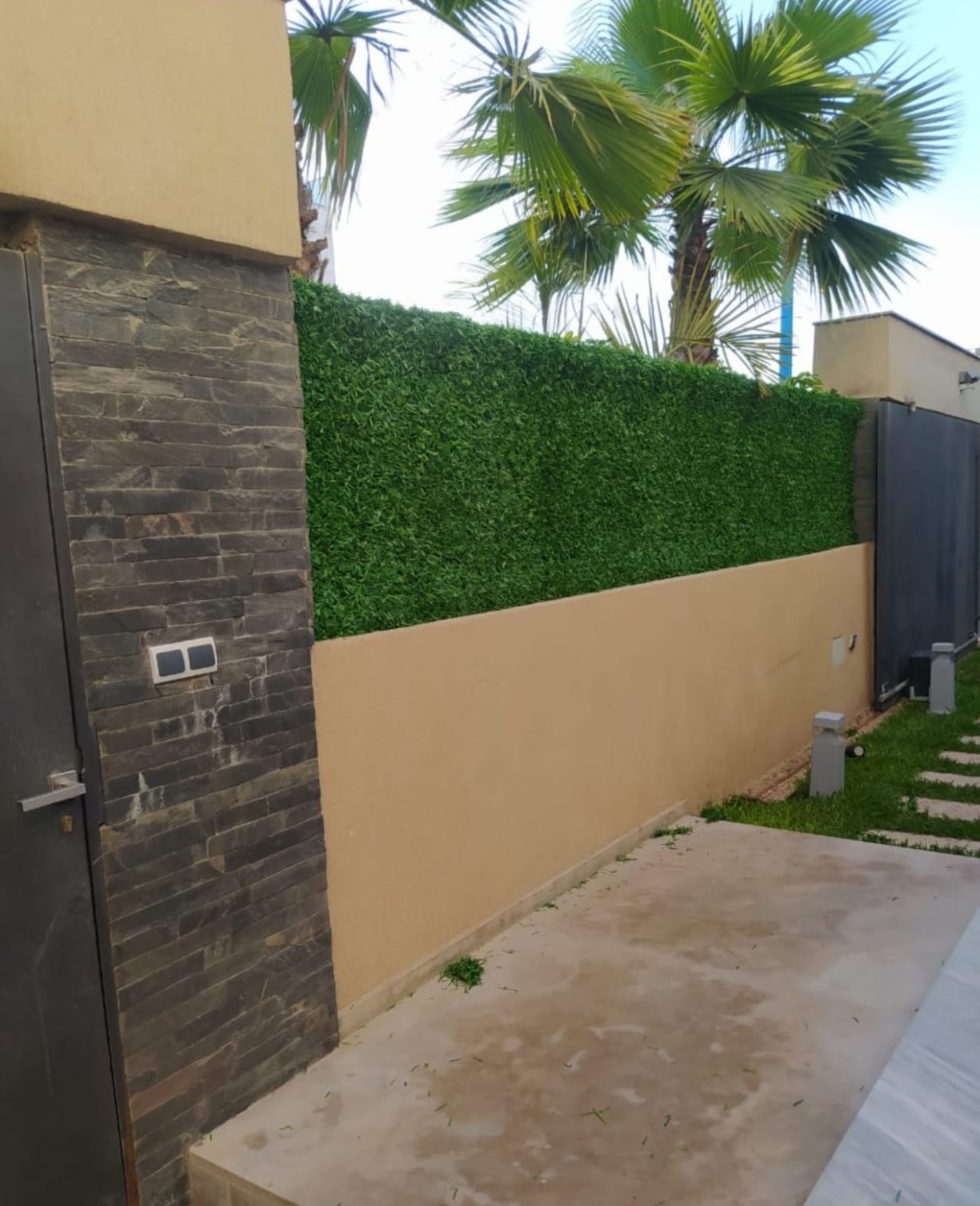 Grillage en gazon synthétique - Proturf - Gazon Artificiel Maroc